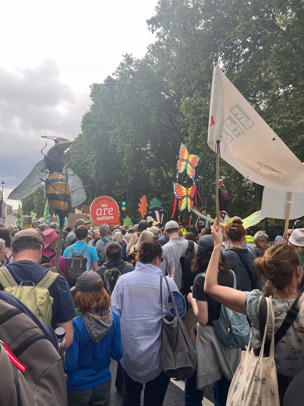 Restore Nature Now March | Warwickshire Wildlife Trust