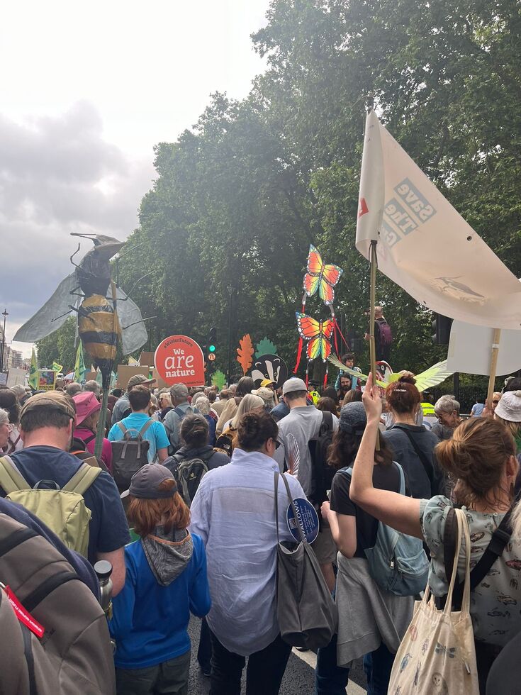 Restore Nature Now March | Warwickshire Wildlife Trust