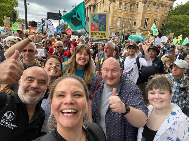 Restore Nature Now March | Warwickshire Wildlife Trust